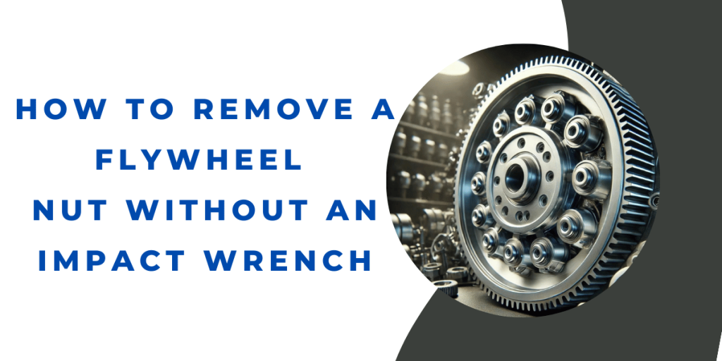 How to Remove a Flywheel Nut Without an Impact Wrench